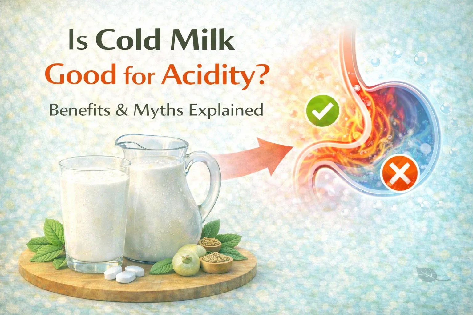 Cold Milk for Acidity: When It Helps & When It Doesn't